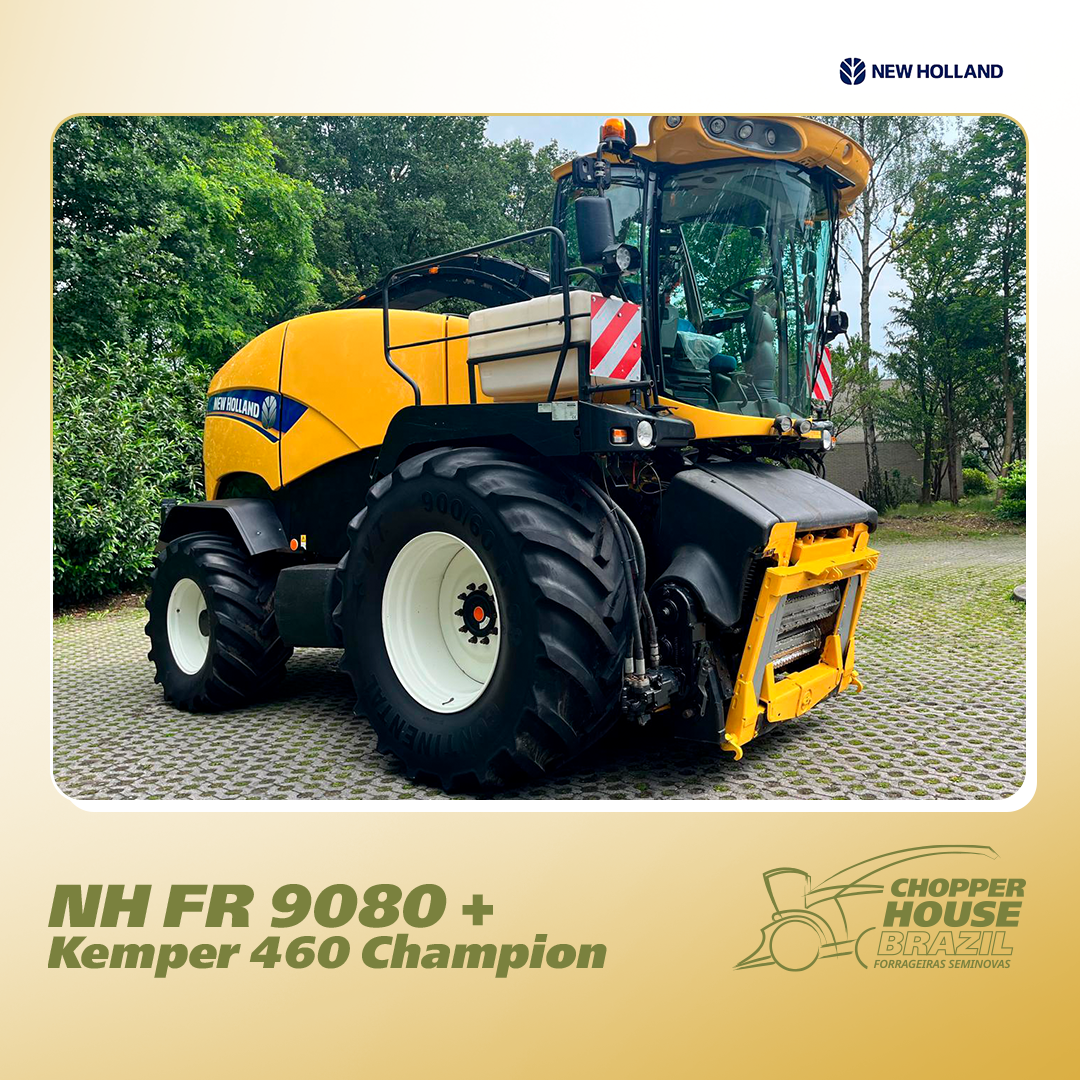 New Holland FR 9080 (2012) + Kemper 375 Champion - Chopper House