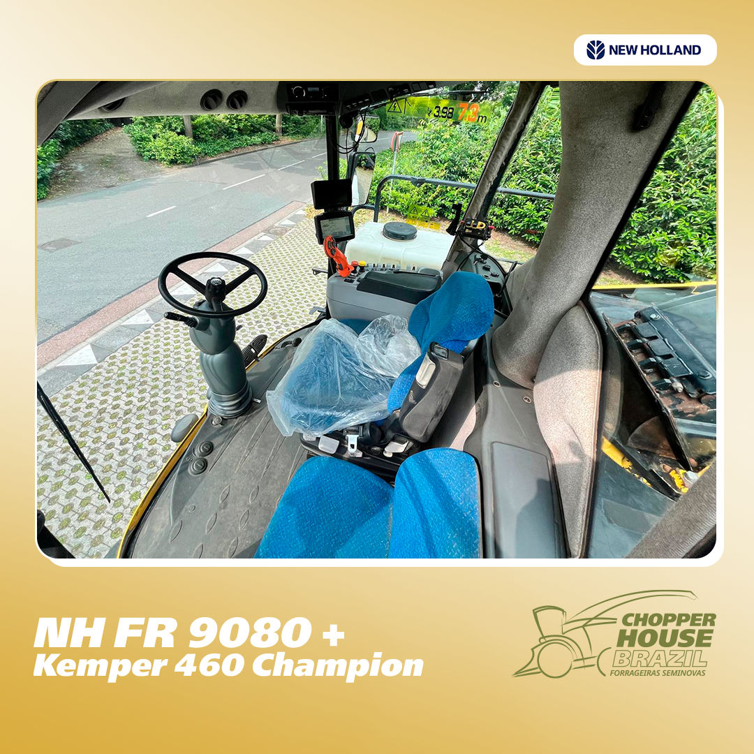 New Holland FR 9080 (2012) + Kemper 375 Champion - Chopper House