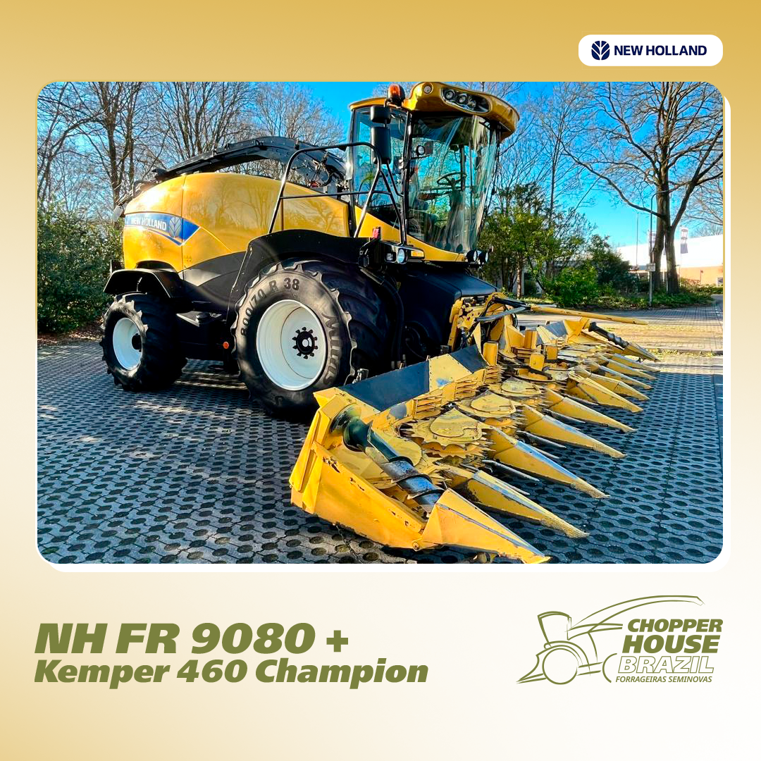 New Holland FR 9080 (2012) + Kemper 375 Champion - Chopper House