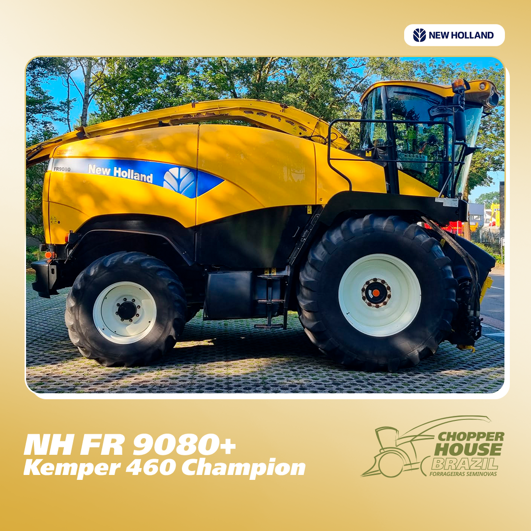 New Holland FR 9080 (2012) + Kemper 460 Champion - Chopper House