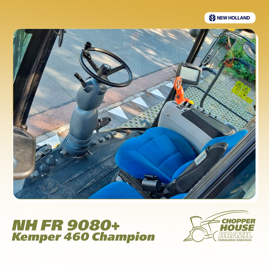 New Holland FR 9080 (2012) + Kemper 460 Champion - Chopper House